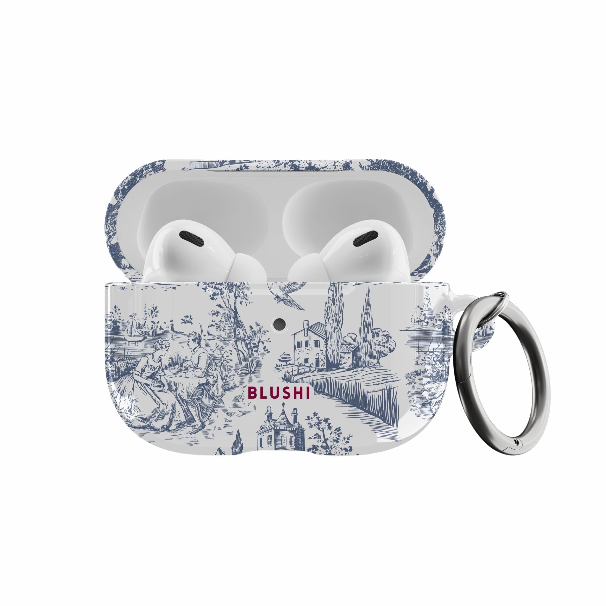 French Toile AirPods Case – Blushi Cases